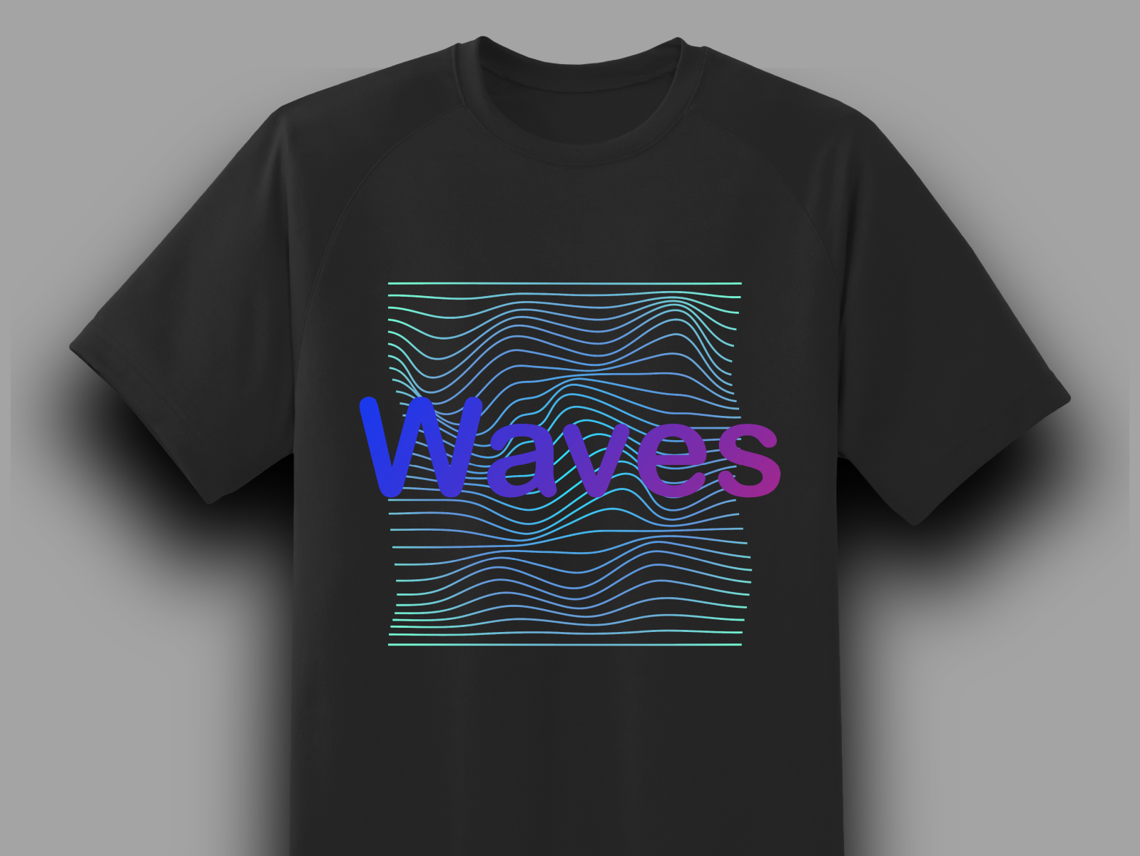 waves_t-shirt by Andrii on Dribbble
