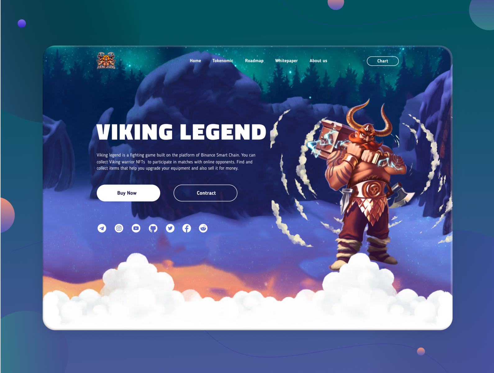 NFTgame - Landingpage by Quyen Mei on Dribbble