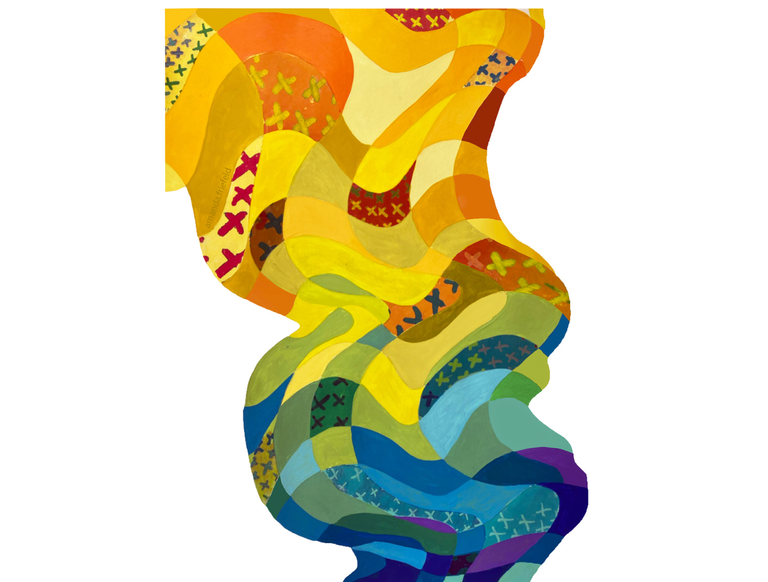 Color Warp by Amanda Friefeld on Dribbble