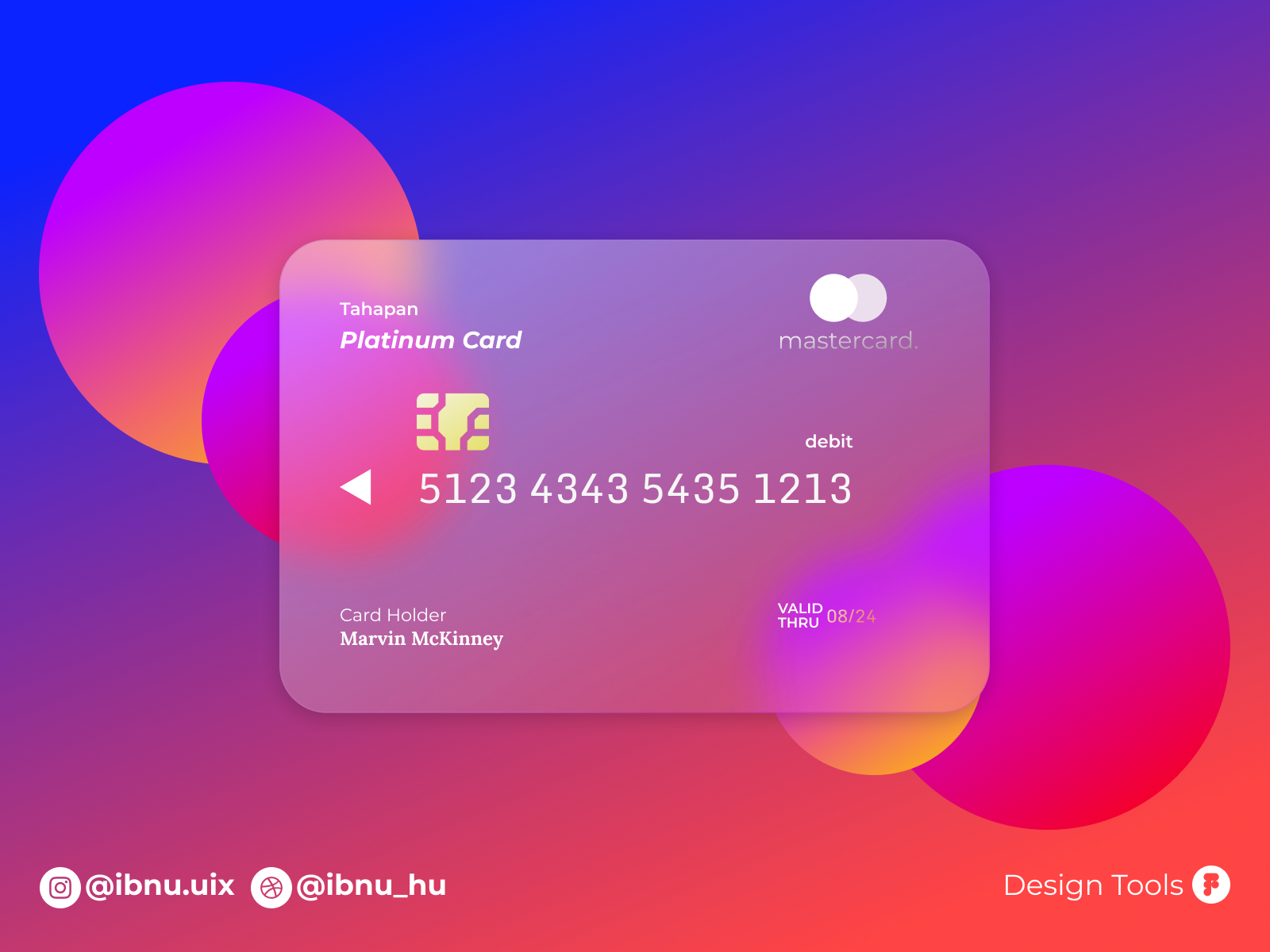 Simple Debit Card by Ibnu Humajah on Dribbble