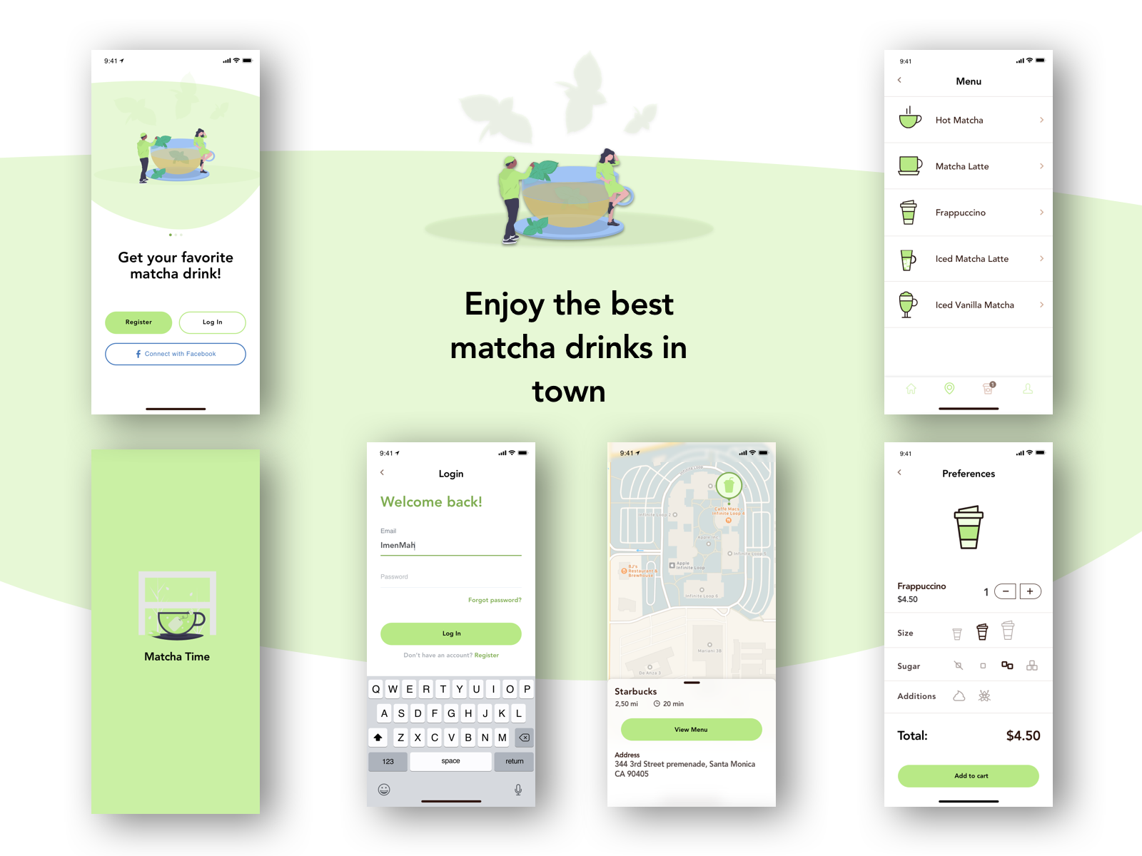 Matcha Time - The match app by Imen Mahjoubi on Dribbble