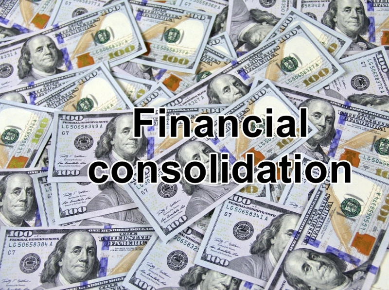 Financial consolidation by Sarah james on Dribbble