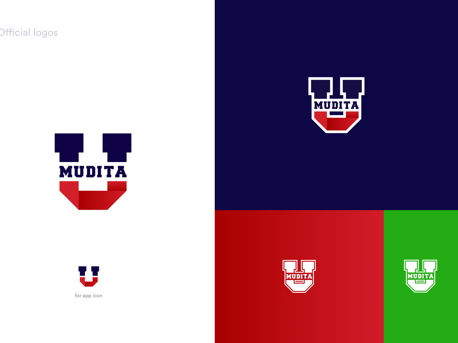Logo for a sports app by Jean Massad for Lift Agency on Dribbble