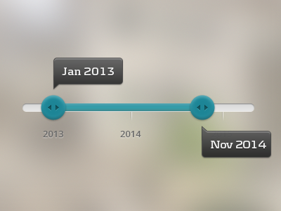 Range Selector by Aske Jørgensen on Dribbble