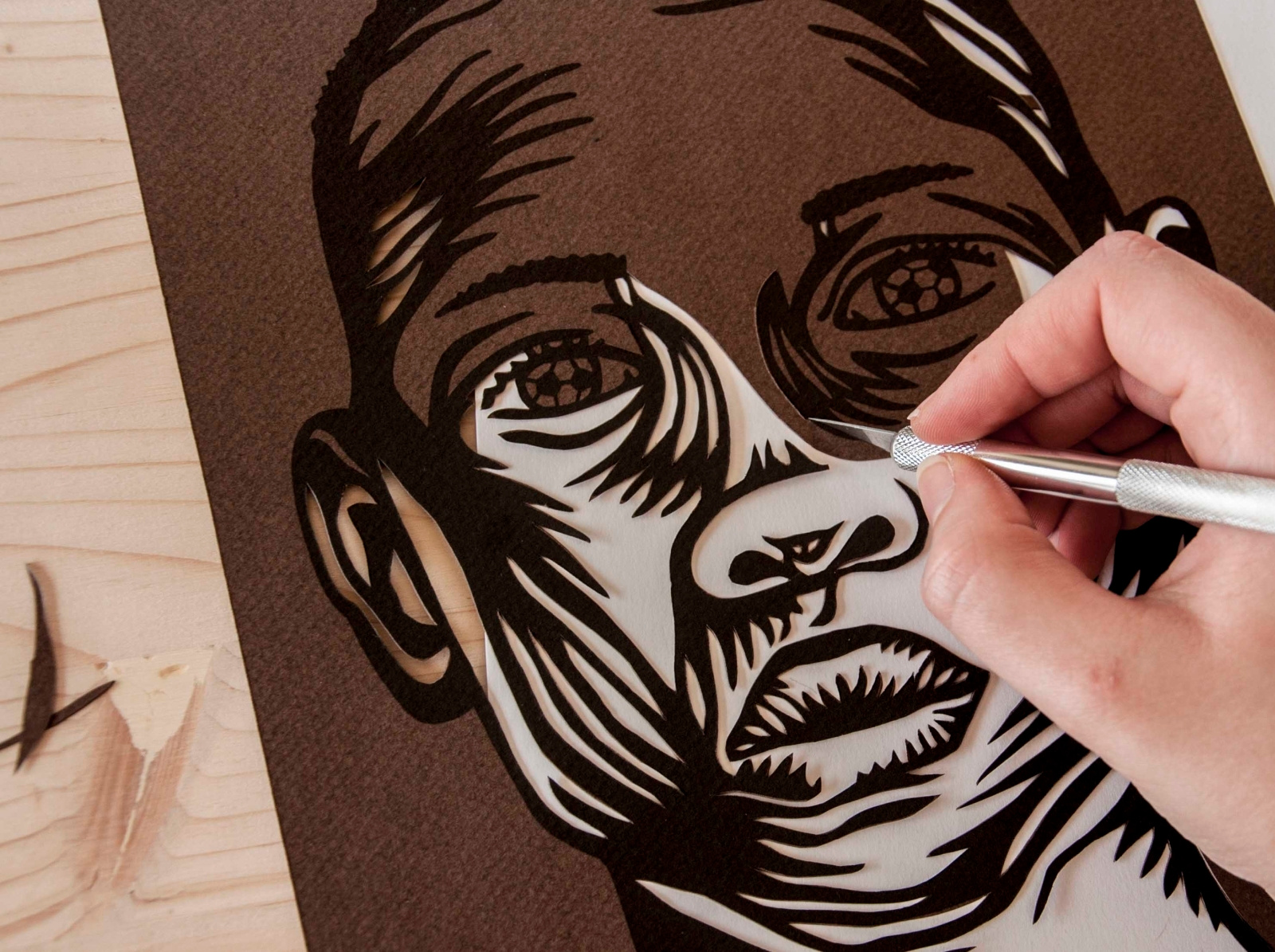 Papercut by Melanie Wendler on Dribbble