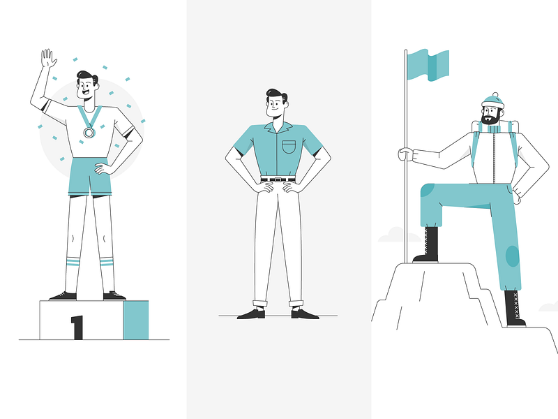 Split Personality by Mario Jacome on Dribbble