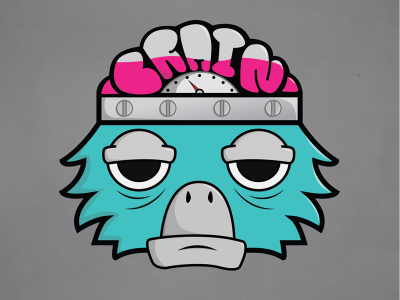 Monkey Brain by James Betterment on Dribbble