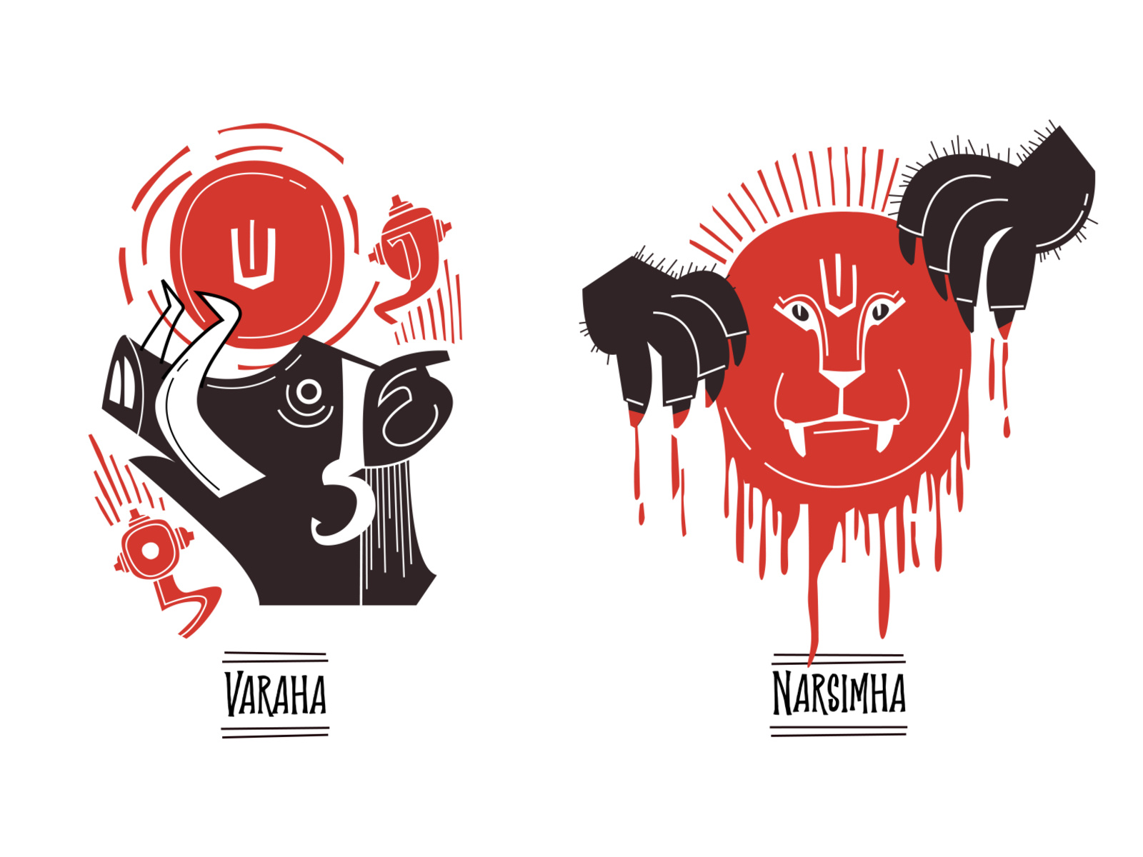 Dashavatar by Abhishek Chaudhary on Dribbble