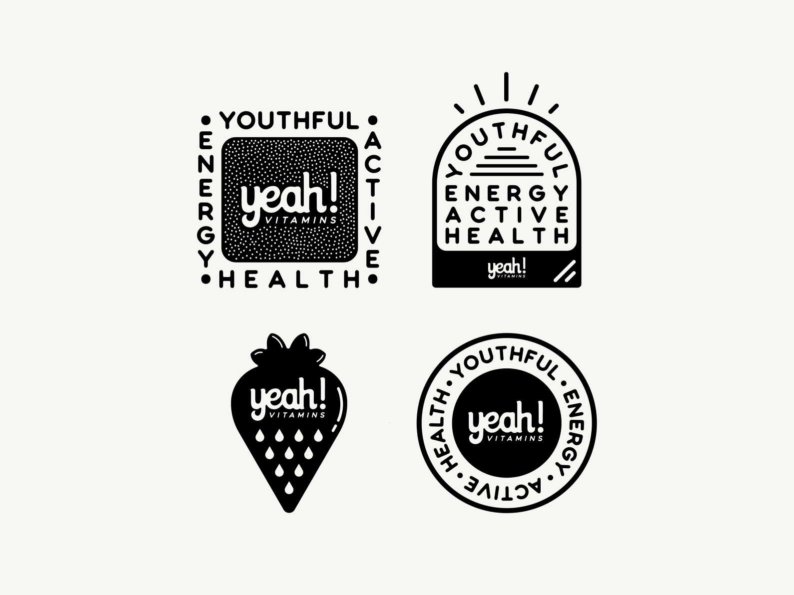 yeah! VITAMINS - Stickers by Ben Levart on Dribbble