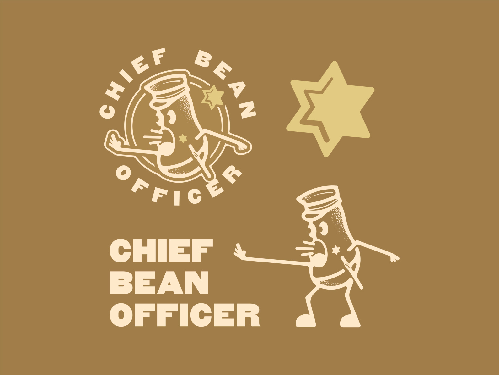 Chief Bean Officer by Ben Levart on Dribbble