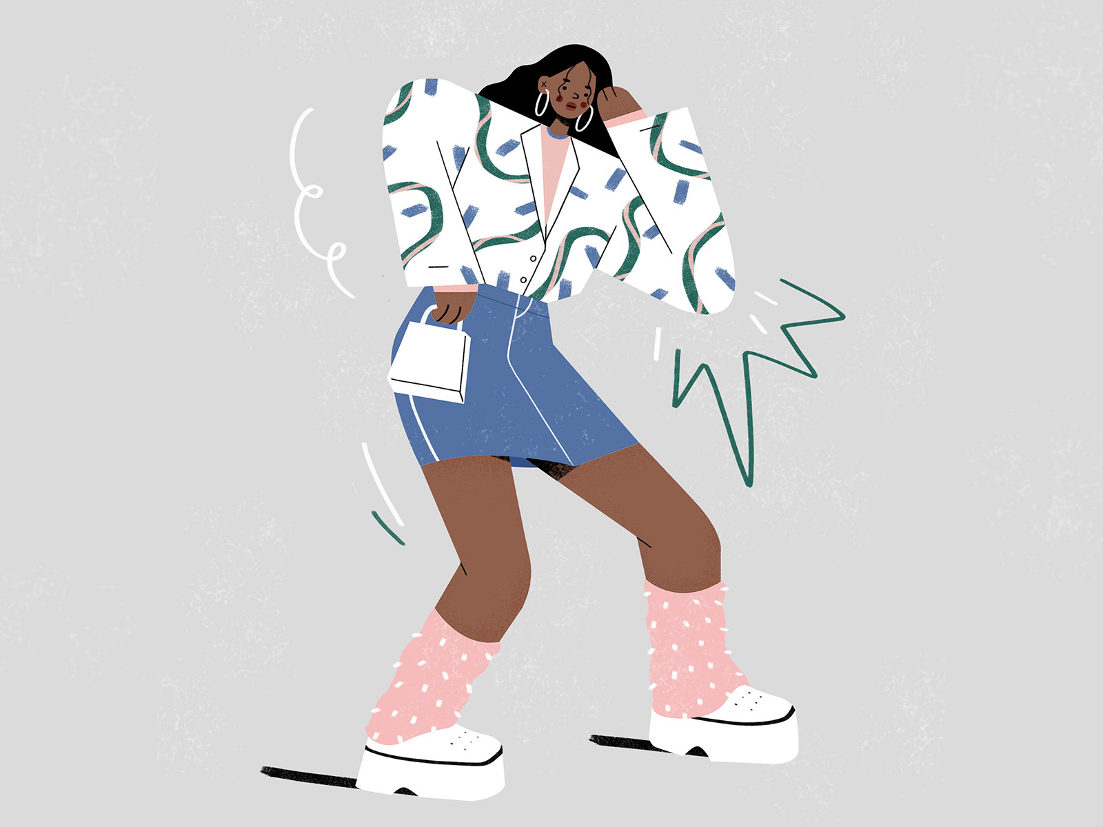 Backache by Nicole Au on Dribbble