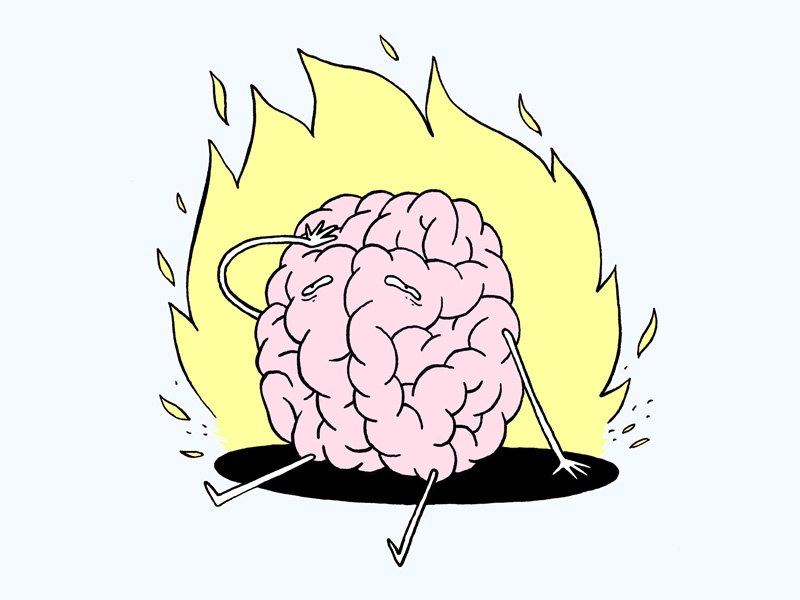 Burnout by Sven Franzen on Dribbble