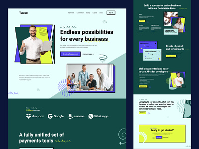 Twave Website Design by Ariful Islam for DesignOps on Dribbble