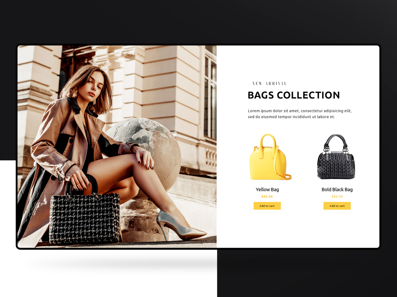 Product Display - Ecommerce Website by Ali Abbas on Dribbble