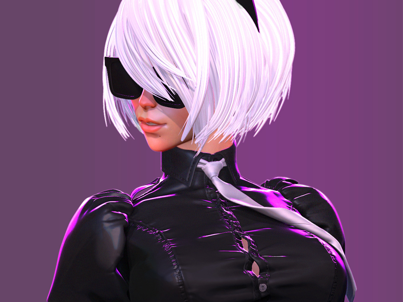 2B Nier Automata by Ivan Shevchyk on Dribbble