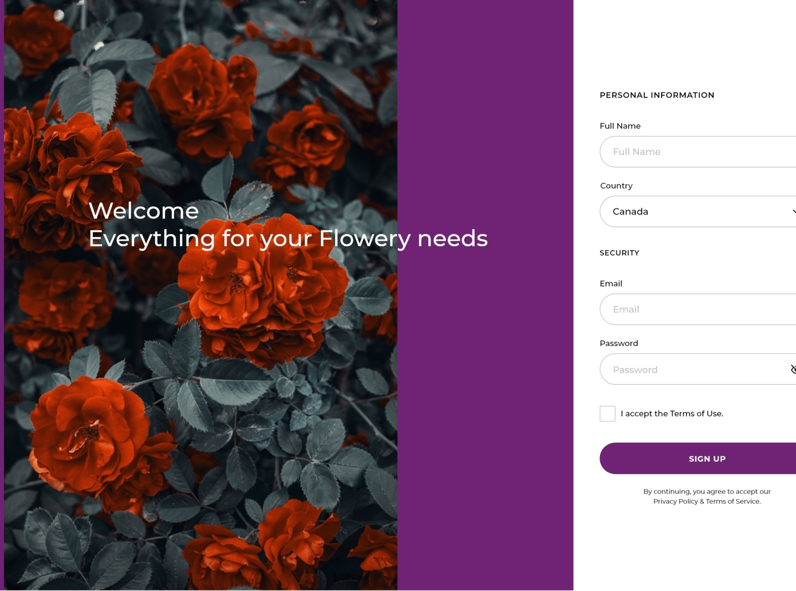 Rose Template 2.0 by louisa tottman on Dribbble