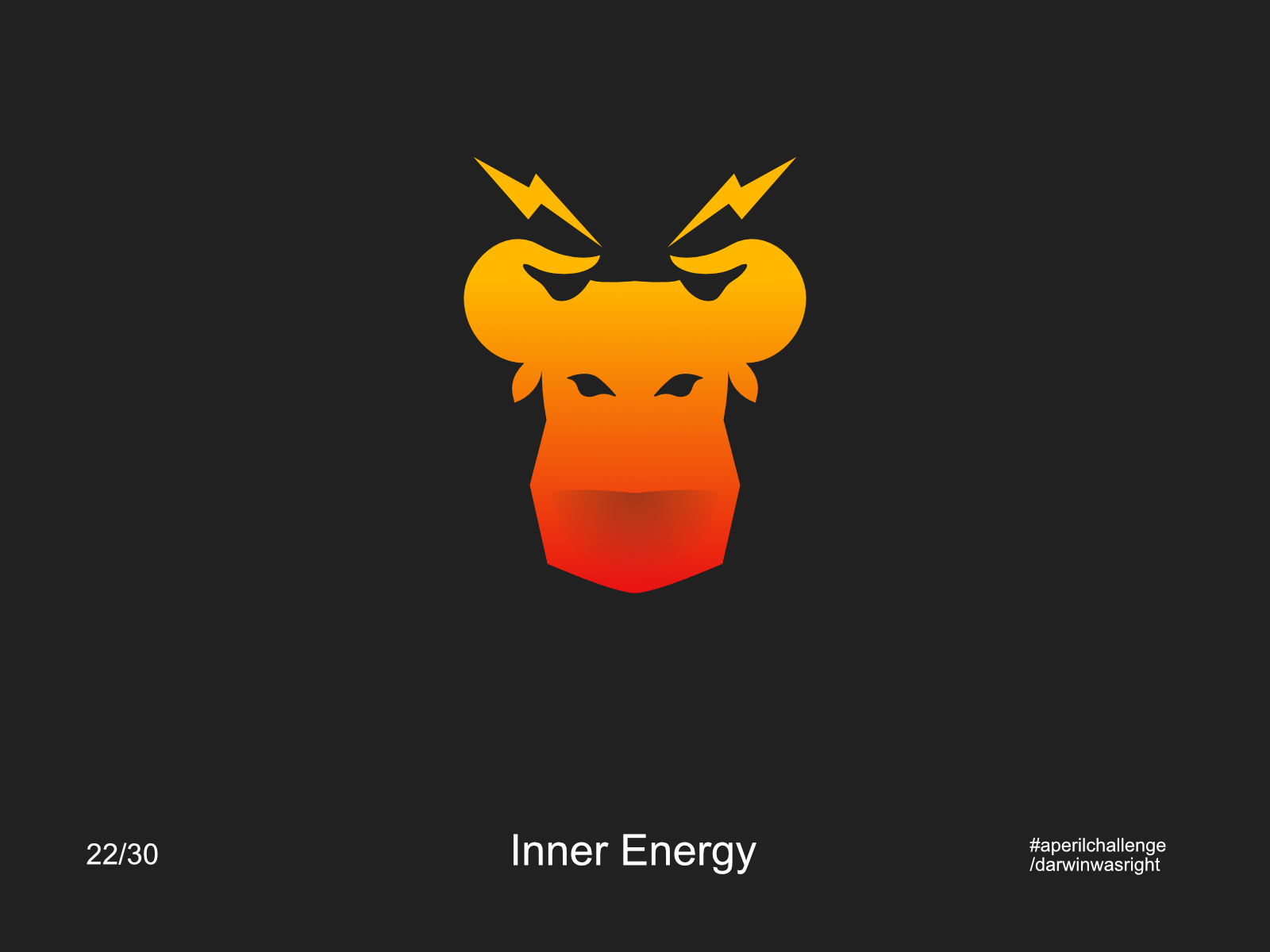 Inner Energy #aperilchallenge 22/30 by Ľubaś Guzowskij on Dribbble