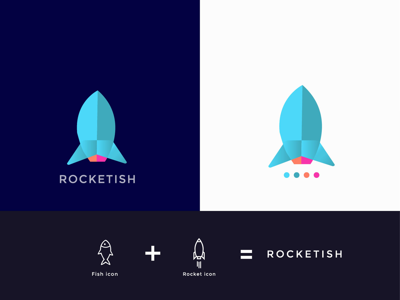 Rocket Logo by Nargis Akhter on Dribbble