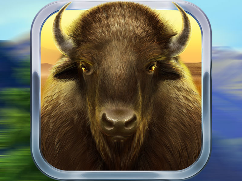 A Buffalo slot symbol by artforgame on Dribbble