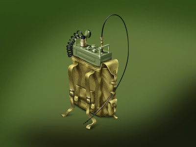 Field radio station by artforgame on Dribbble