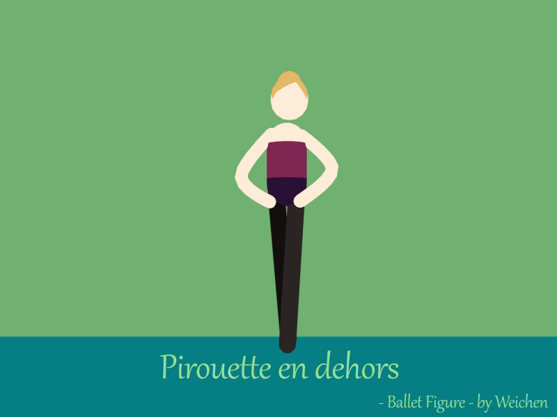 Ballet Figure 05 by Weichen Wu on Dribbble