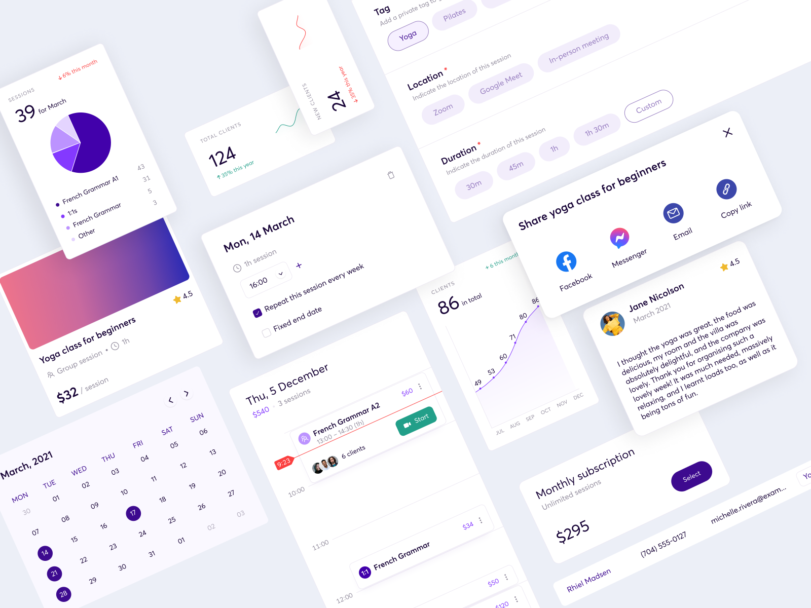 UI Design elements - VEI by Veronica Baysa on Dribbble