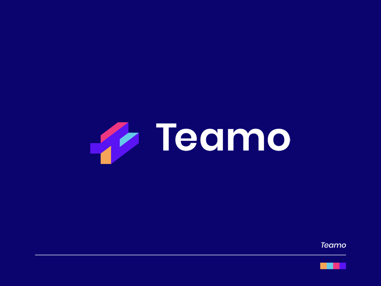 Teamo - Logo Design by E.George on Dribbble