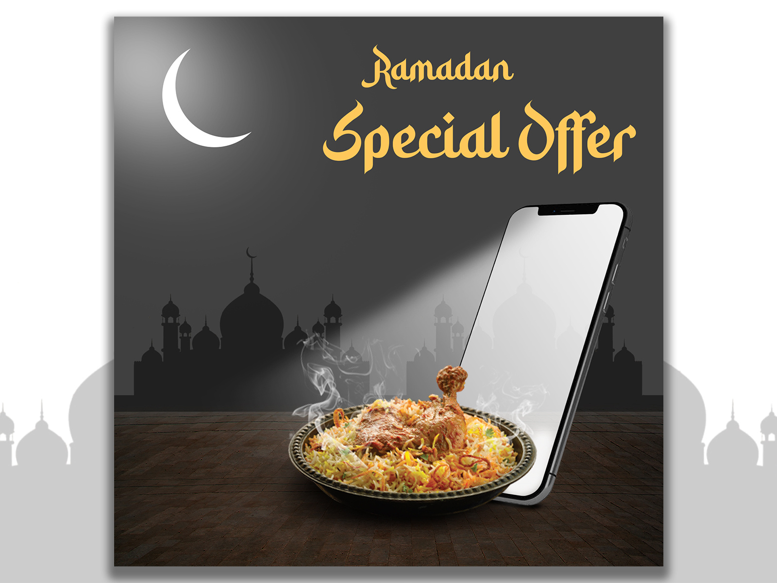 Ramadan Offer Banner || Social Media by Safi Ahmed Prince on Dribbble