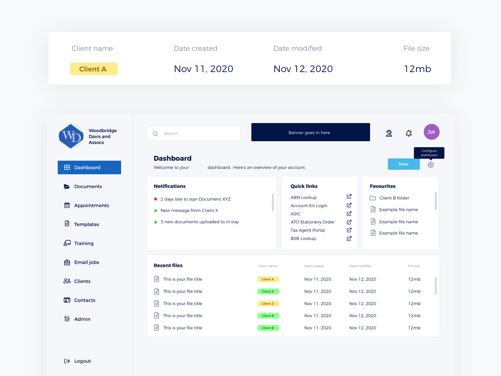 Dashboard concept by Tania Richardson on Dribbble