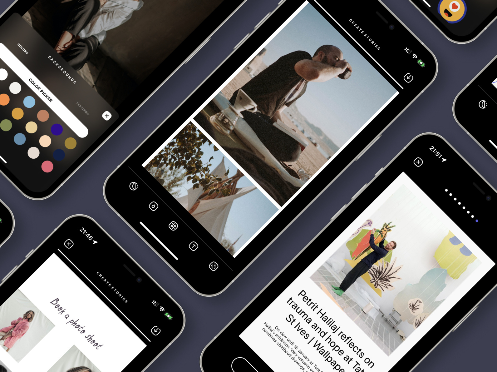 Surf: Web Stories & Templates by Dmitry Mashkin on Dribbble