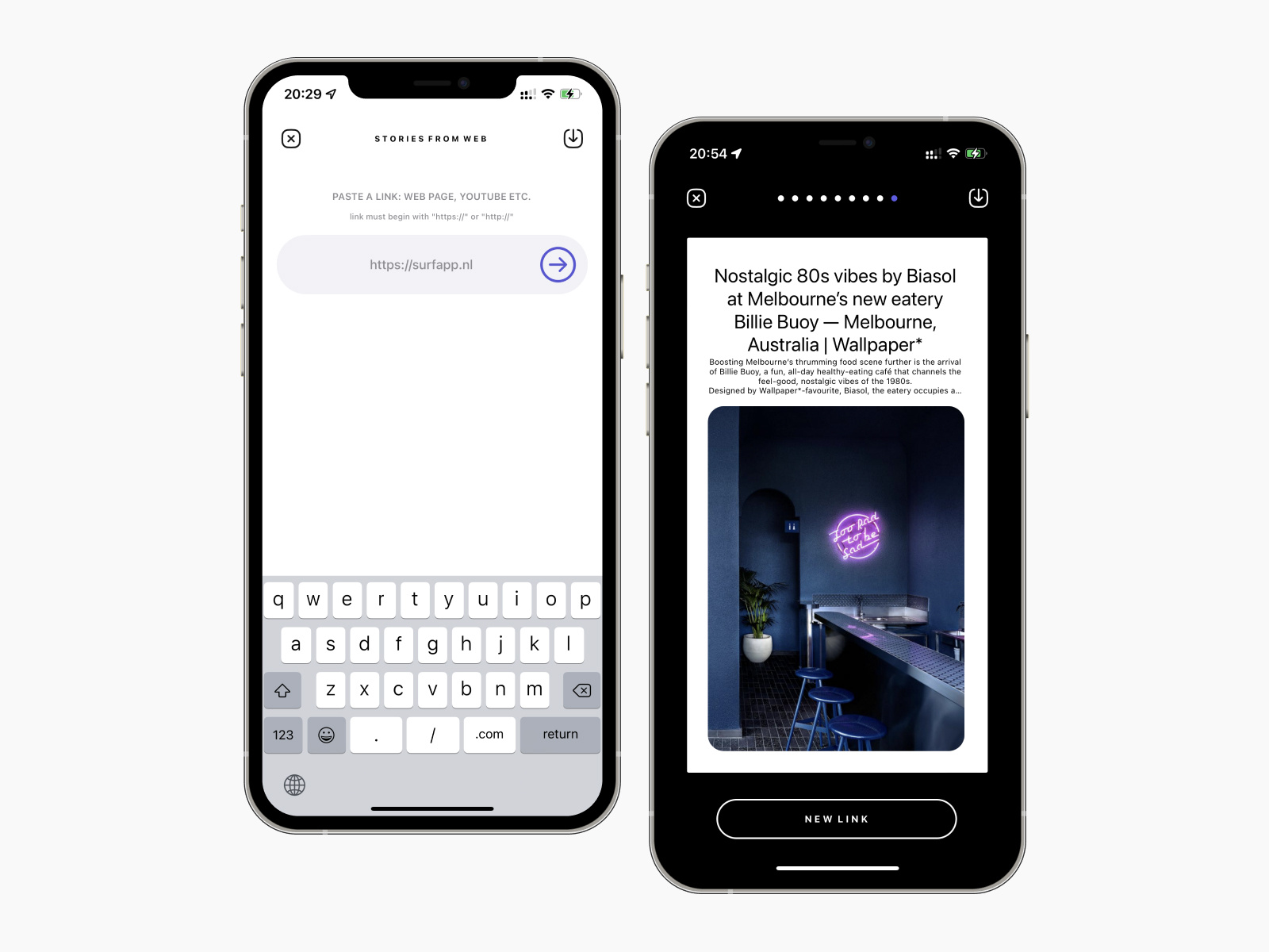 Surf: Web Stories & Templates by Dmitry Mashkin on Dribbble
