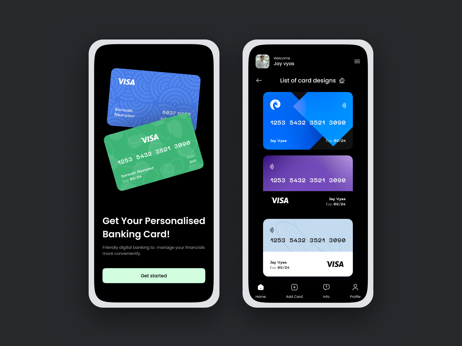 Digital Wallet by Jay Vyas for Unpause on Dribbble
