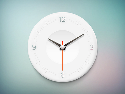 Clock by Devang Patel ☯ on Dribbble