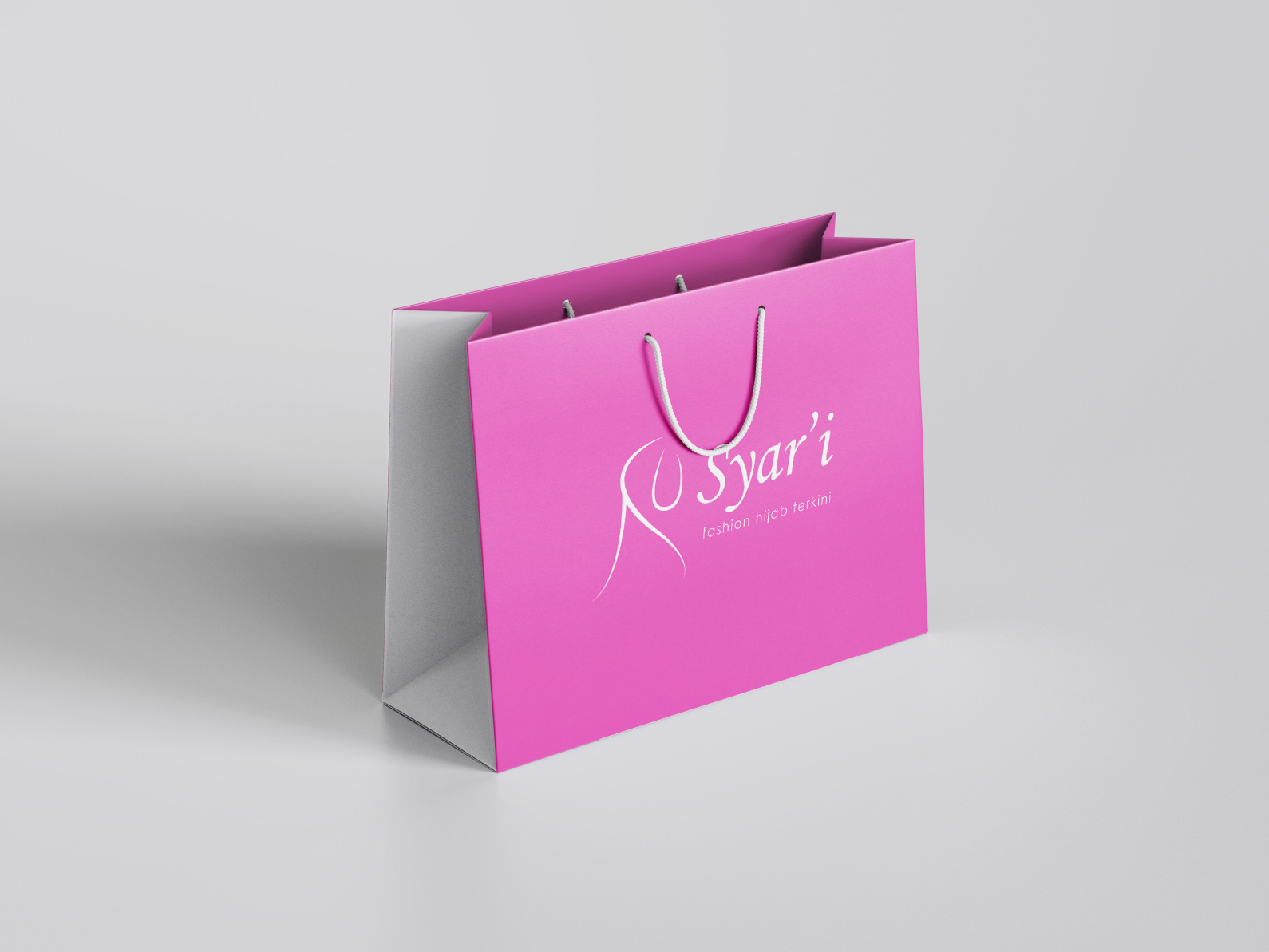 syar i hijab logo by Rizki Adi on Dribbble