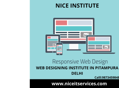 Website Designing Institute in North Delhi by Nice on Dribbble