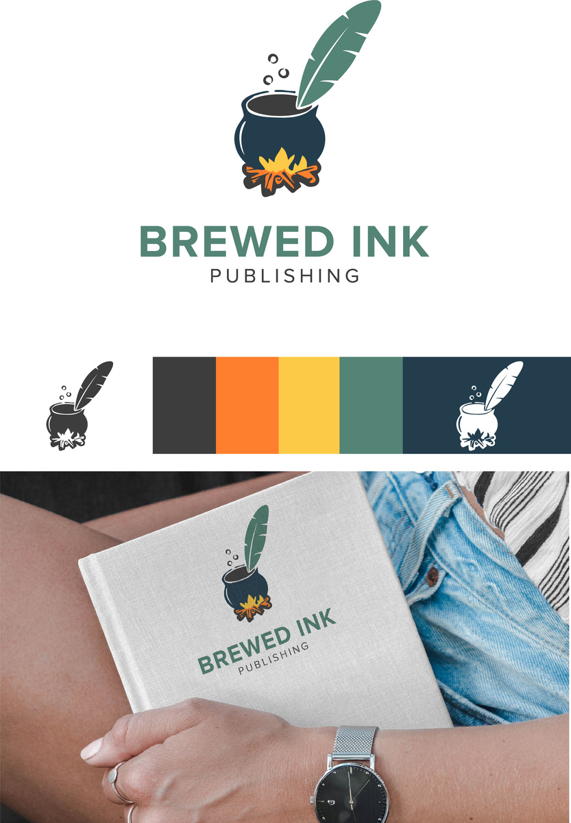 Publishing house logo by Damir Kovacev on Dribbble