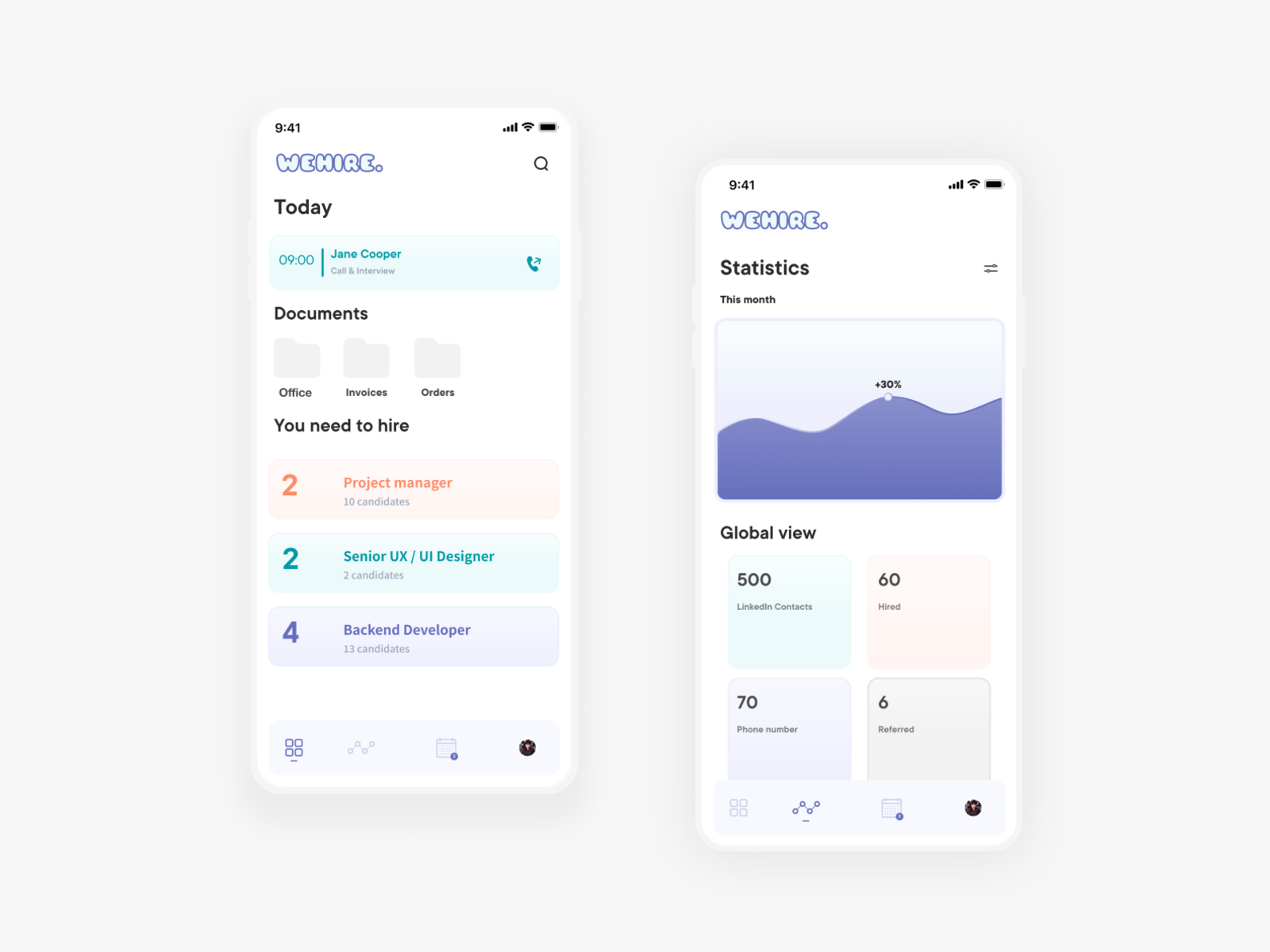 HRM App Concept by Salvatore Anastasia on Dribbble