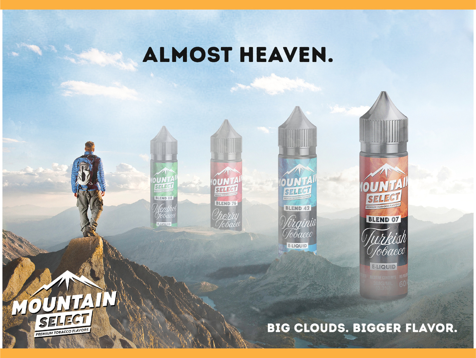 Mountain Select Brand and Packaging Design by Matthew Gunther on Dribbble