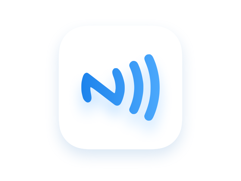 iOS Icon | NFC Reader and Scanner by Aleksandr Balyberdin on Dribbble