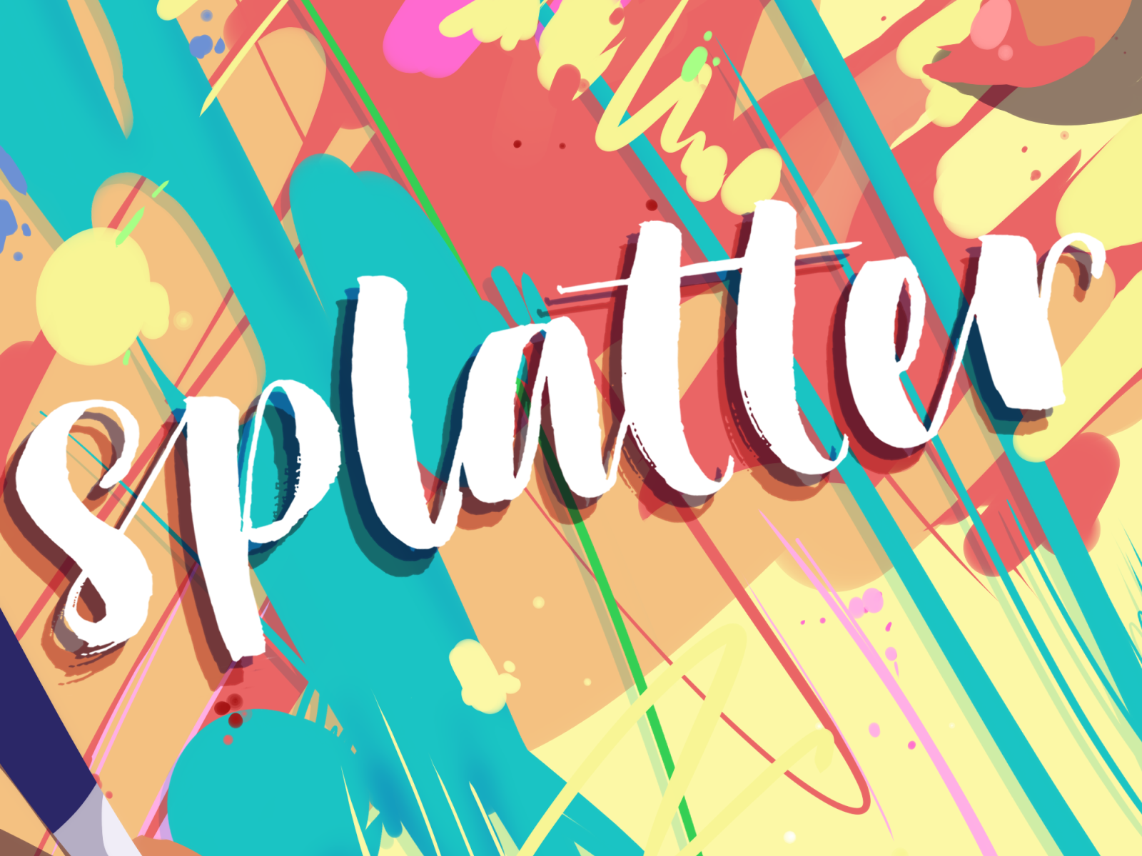 splatter by Bùi Thị Tuyết Mai on Dribbble