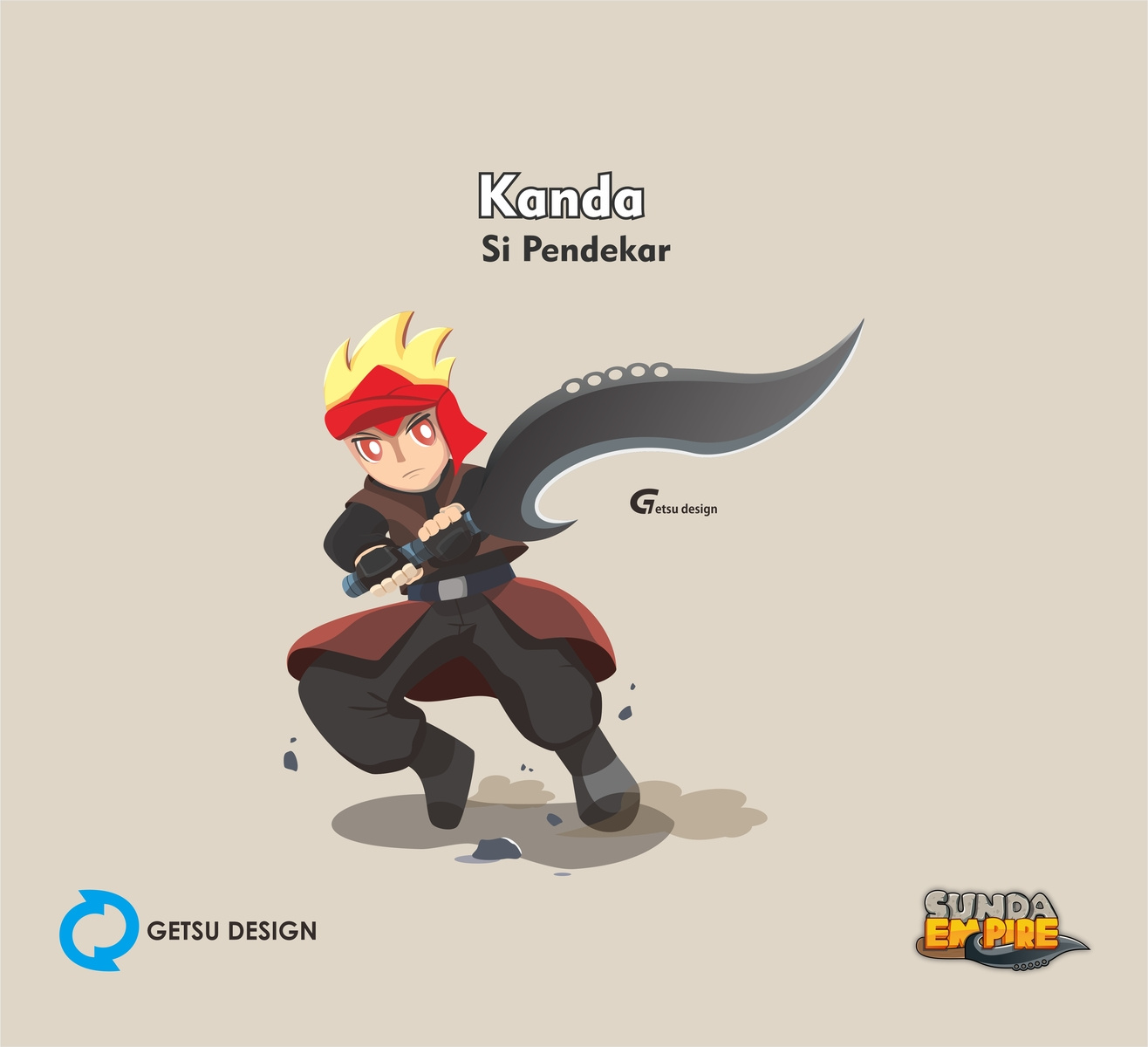 Kanda The Knight by Getsu Design on Dribbble