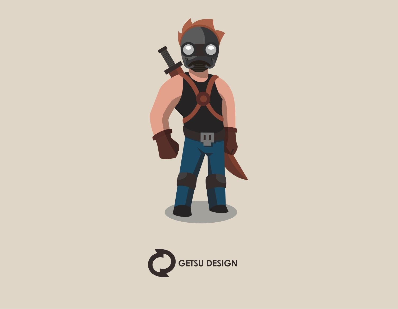 Game Character by Getsu Design on Dribbble