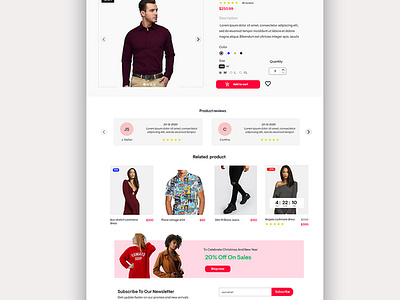 E-commerce UI design by Stephen Jude on Dribbble