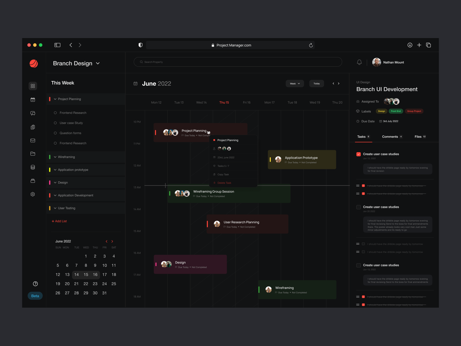 Task Management Product Design by Abdulquadri Musa on Dribbble