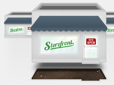 Storefront by Rob Schlegel on Dribbble