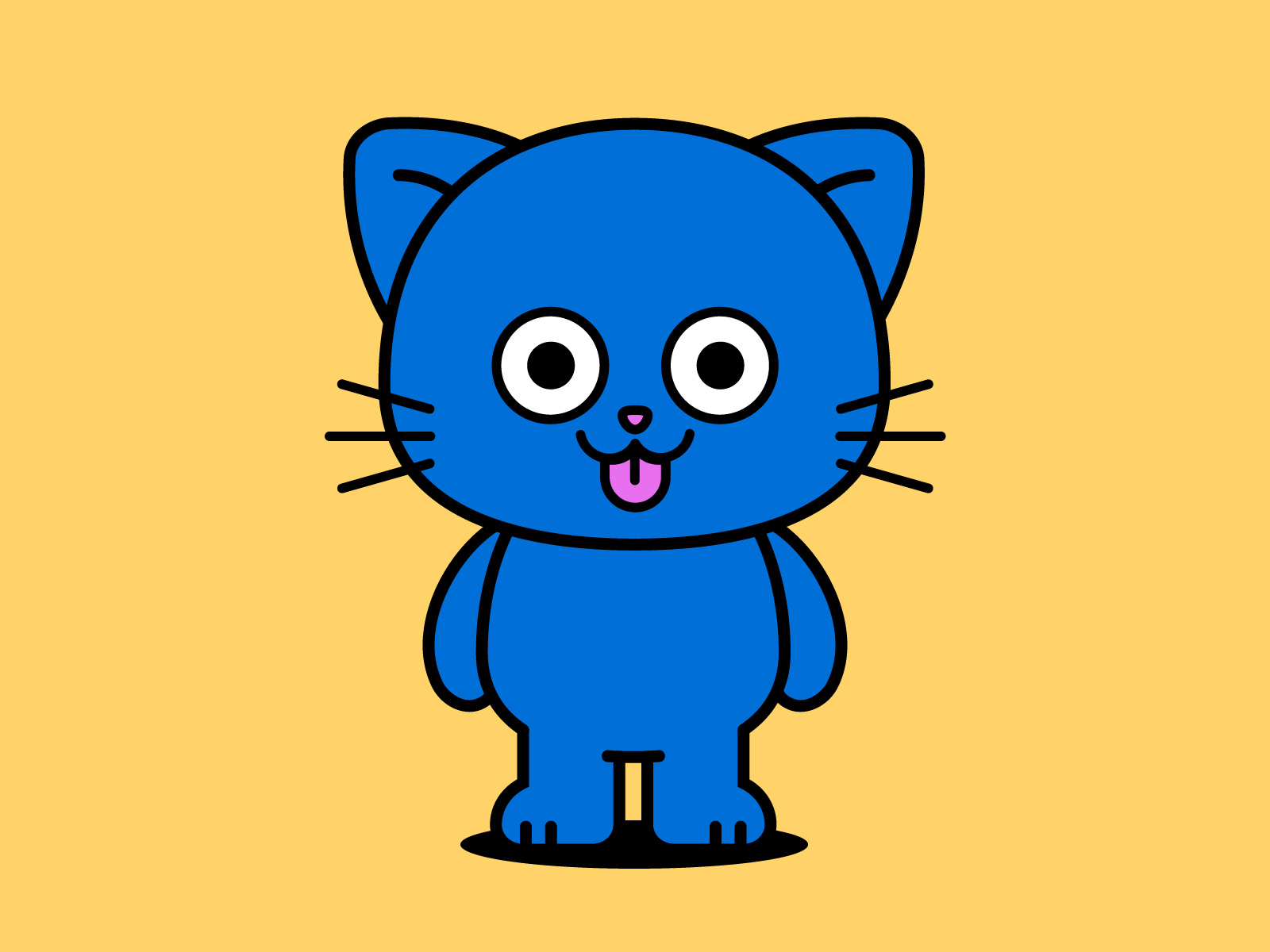 I'm a cat! by Rakugaki on Dribbble