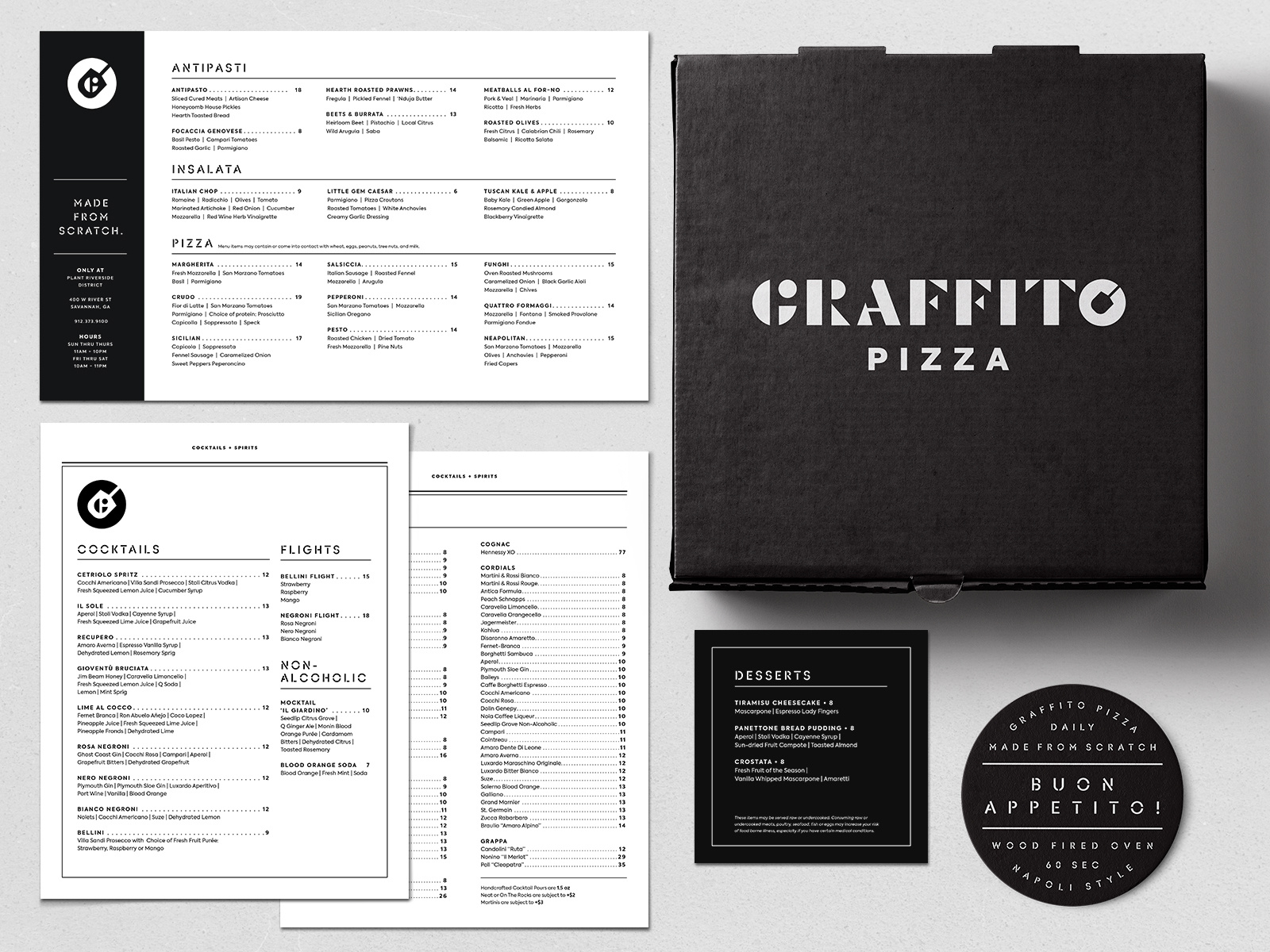 GP Menu & Packaging by Val Waters on Dribbble
