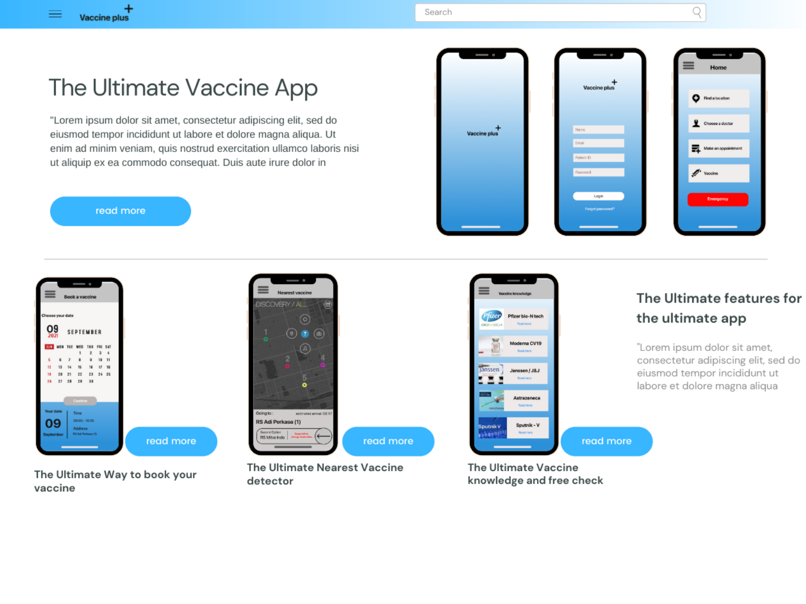 The ultimate vaccine App by Mirza Muhammad Ahsan on Dribbble