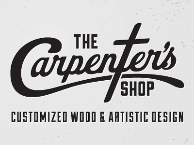 The Carpenter's Shop Logo by Rink. on Dribbble