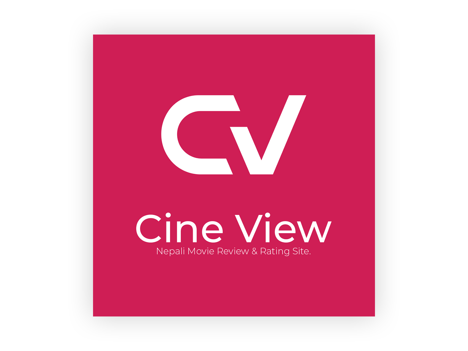 CineView Logo Design by Ankit Bhusal on Dribbble